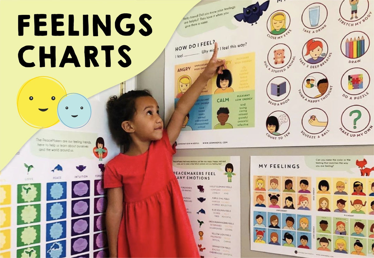 Using A Feelings Chart To Teach Emotions – Generation Mindful