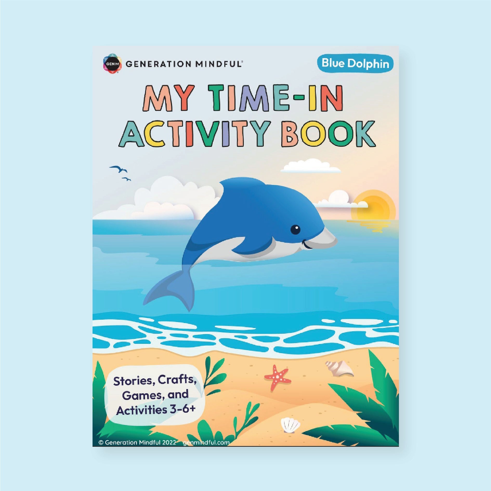 Blue Dolphin Activity Book – Generation Mindful