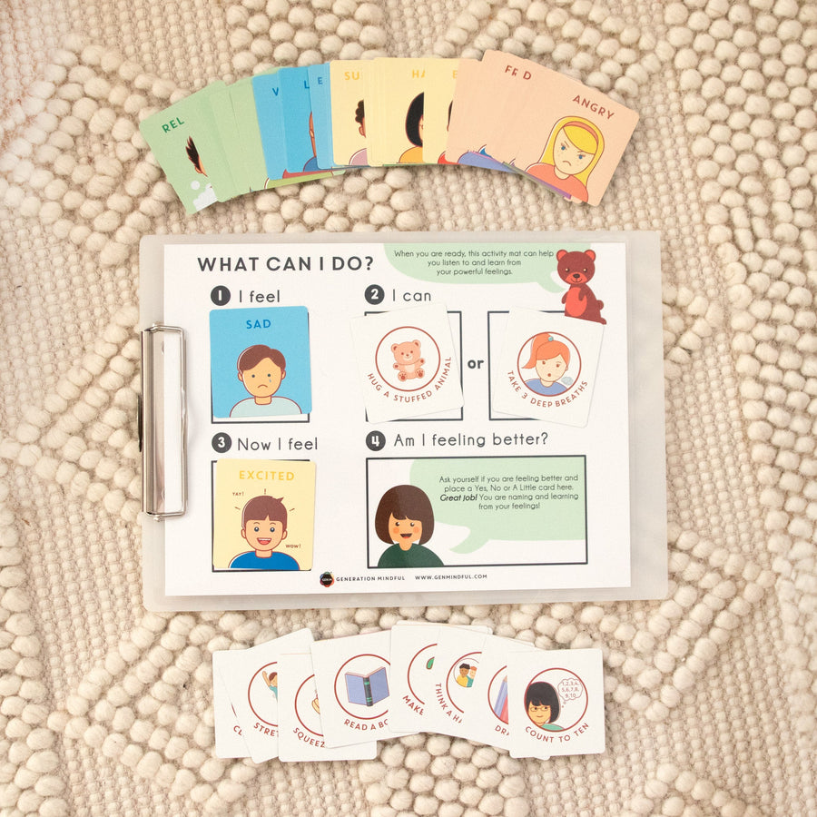 Time-In Activity Mat & Card Set – Generation Mindful