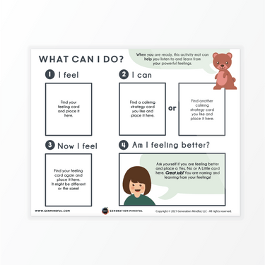 Time-In Activity Mat & Card Set – Generation Mindful